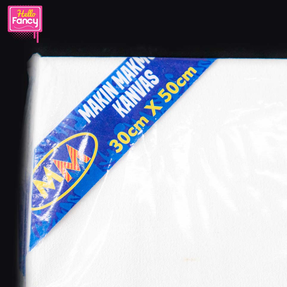 Jual Kanvas Lukis / Canvas Lukis Ukuran 20x20 cm s/d 50x60 cm Putih ...