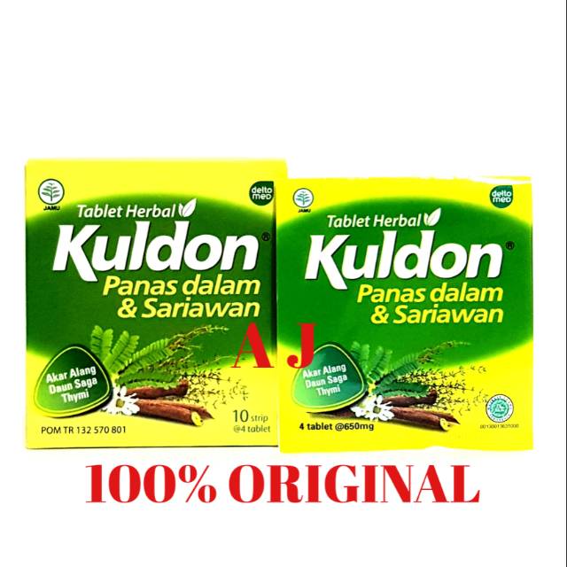 Jual Kuldon Tablet Herbal - Obat Panas Dalam & Sariawan | Shopee Indonesia