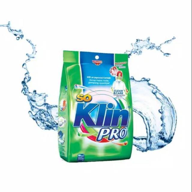 Jual So Klin Detergent Pro Powder 900g | Shopee Indonesia