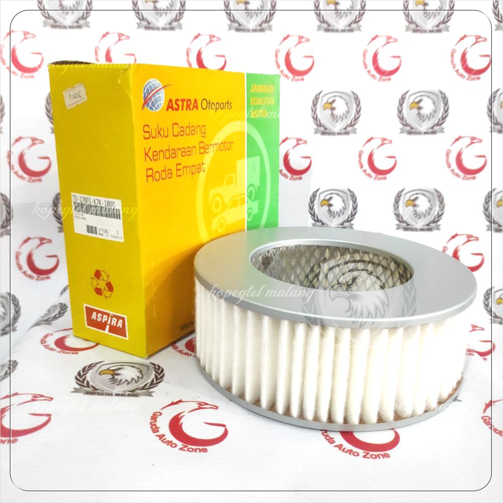 Jual Filter Udara Kijang Kapsul TO-17801-K7K-1800 ASPIRA 11406bk ...