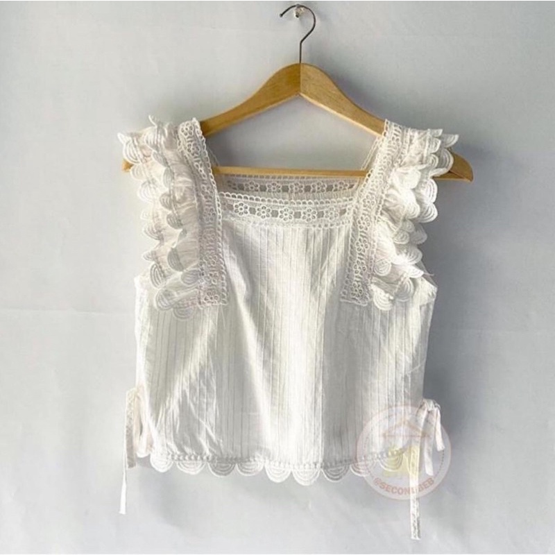 Jual Preloved baju atasan crop top | Shopee Indonesia