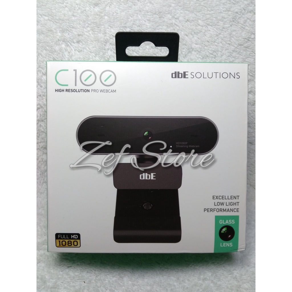 Jual [ORIGINAL RESMI] dbE Solutions C100 High Resolution Pro Webcam FHD ...
