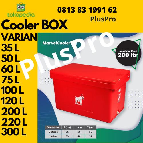 Jual Cooler Coolbox Marvel 220 / 200 Liter / Cooler Box Kotak Tempat Es ...