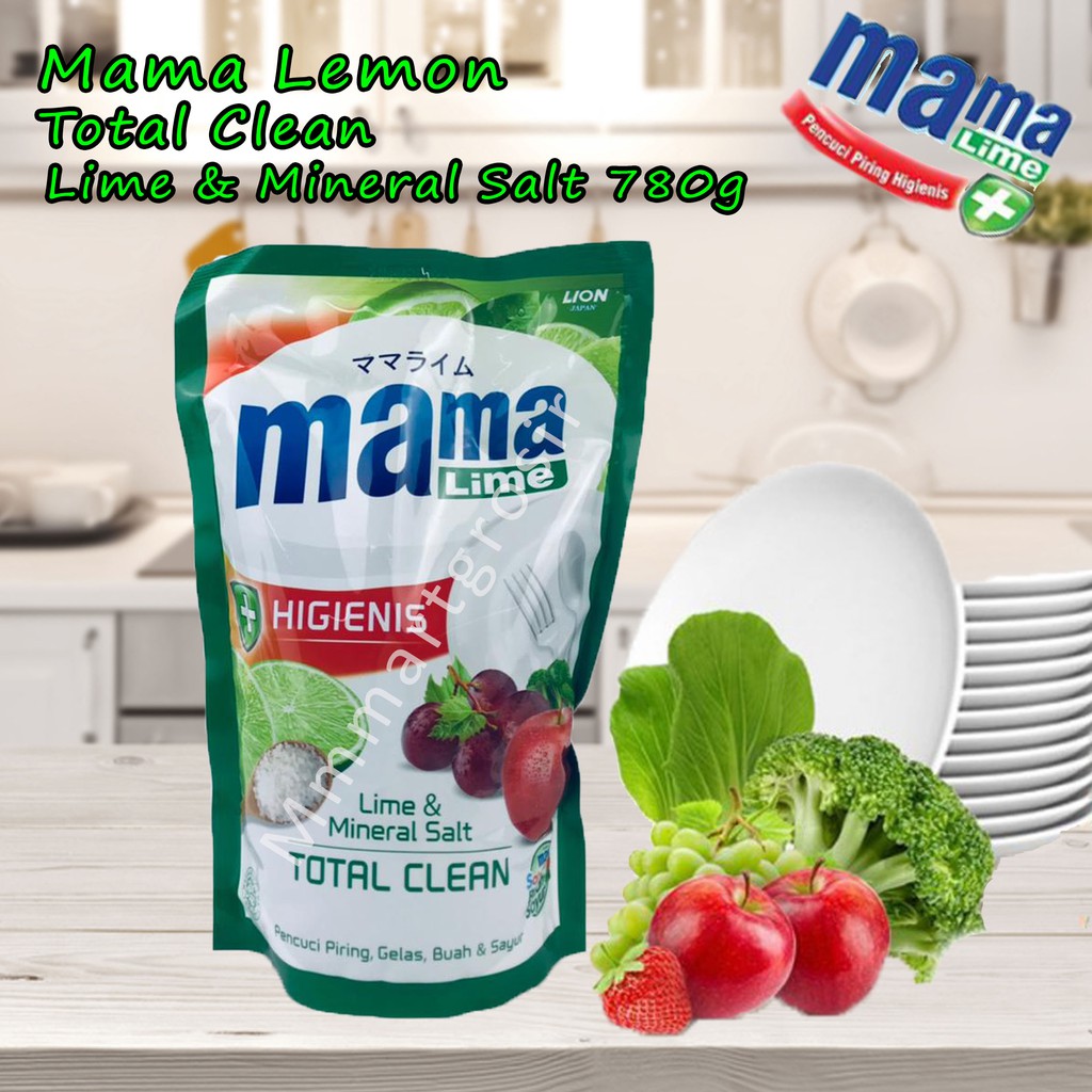 Jual Mama Lime / Total Clean / Lime & Mineral Salt / 680ml | Shopee ...