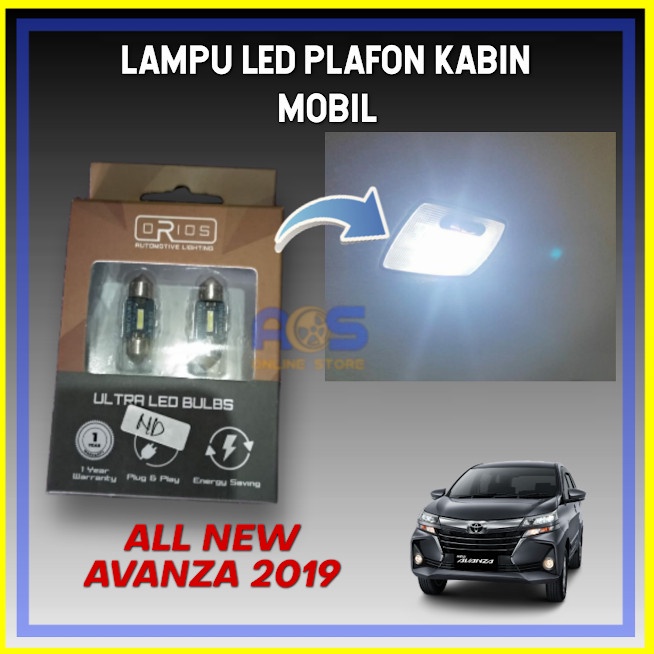 Jual LAMPU LED PLAFON KABIN MOBIL ALL NEW AVANZA 2019- | Shopee Indonesia
