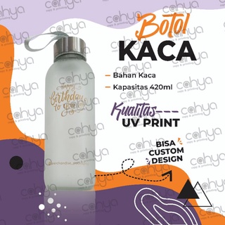 Jual SOUVENIR TUMBLER KACA DOFF CUSTOM/ BOTOL KACA CUSTOM/ BOTOL MINUM ...