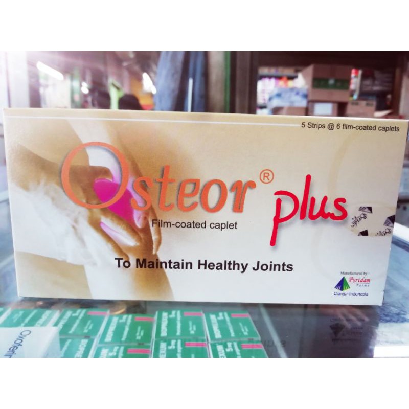 Jual OSTEOR PLUS Per box (30 kapsul) | Shopee Indonesia