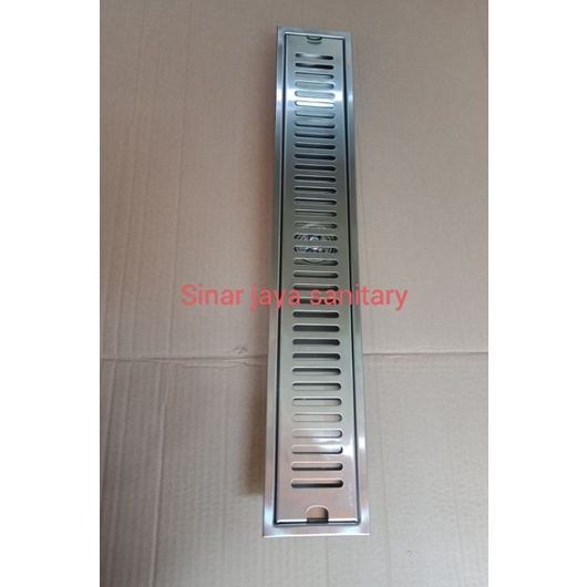 Jual Smart floor drain panjang 40cm stainless sus 304 / saringan ...