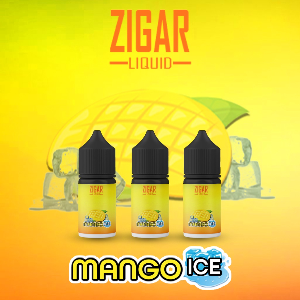 Jual Zigar Liquid Vape Rasa Mango Ice 30ml Mango mangga Mint Murah Enak ...