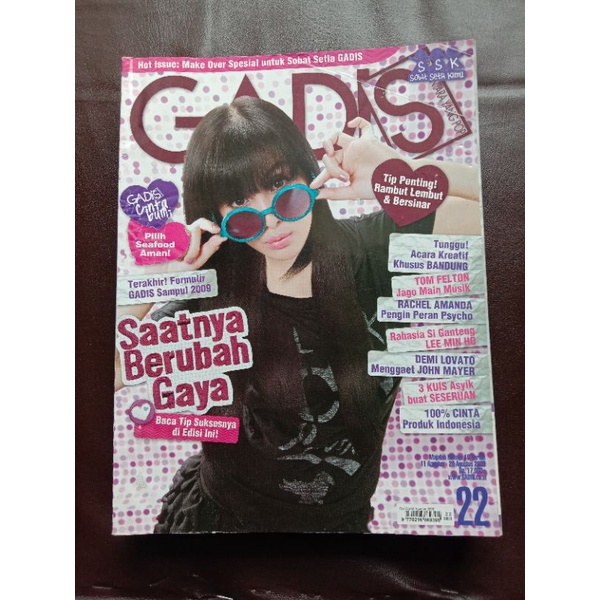 Jual majalah GADIS Edisi Tahun 2009 majalah Jadul majalah Bekas | Shopee Indonesia