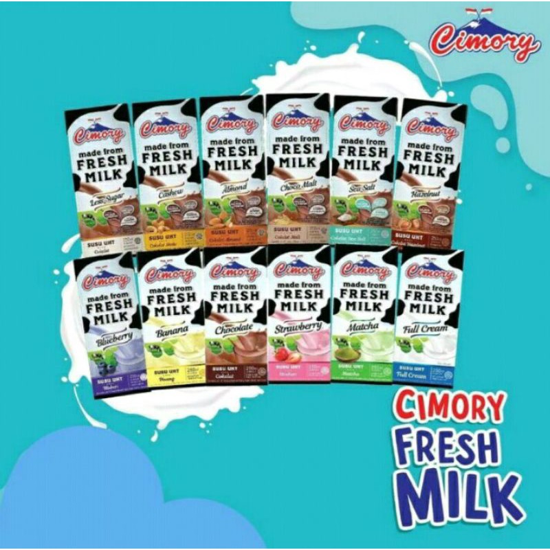 Jual cimory uht fresh milk 250ml | Shopee Indonesia