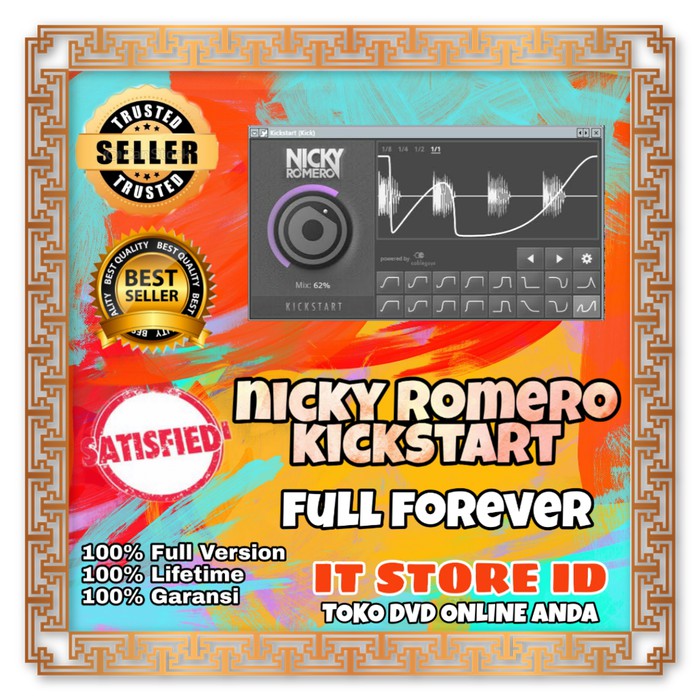Jual Nicky Romero Kickstart VST Plugin DVD Full Version | Shopee Indonesia