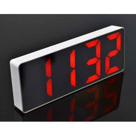 Jual Jam Meja Digital Led Weker / Digital Alarm Clock Mirror GH-0712 ...