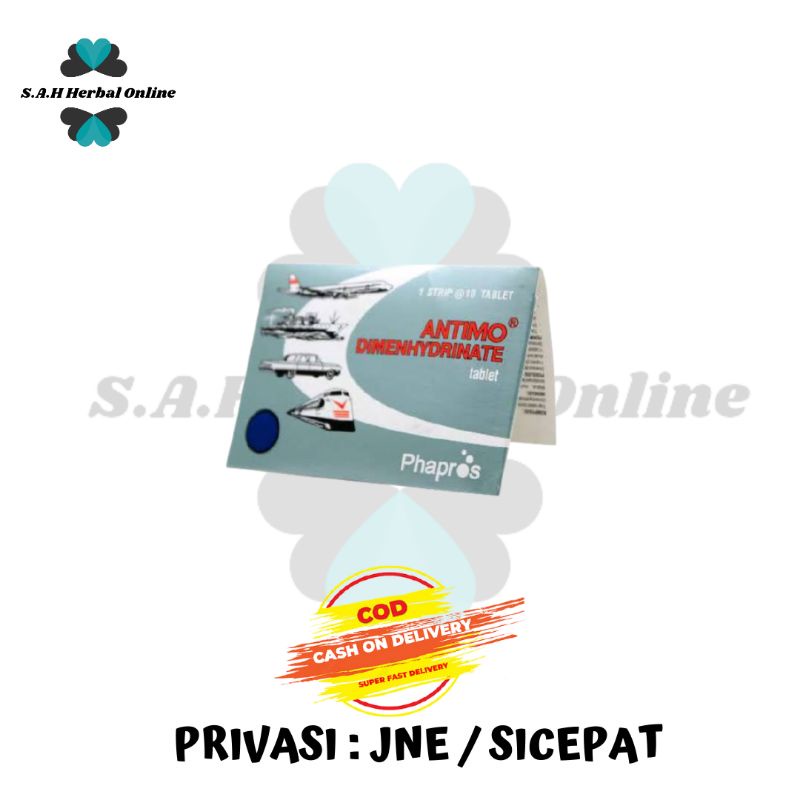 Jual Antimo 50mg 10 Tablet | Shopee Indonesia