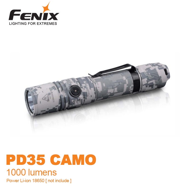 Jual Senter Fenix 1000 LUMENS - PD35 CAMO - Fenix PD35 CAMO | Shopee ...