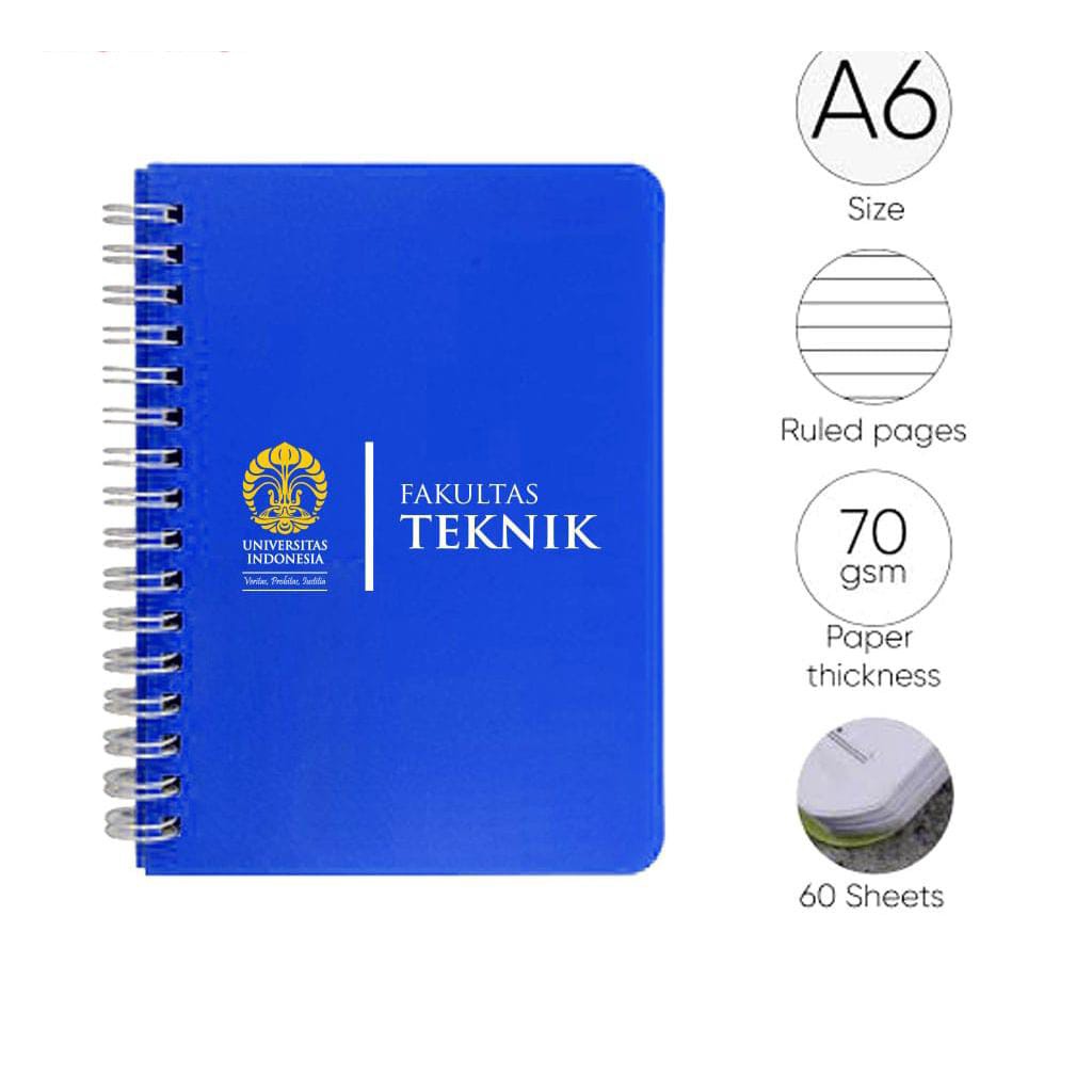 Jual Notepad FTUI Makara Biru (Official Merchandise FTUI) | Shopee ...
