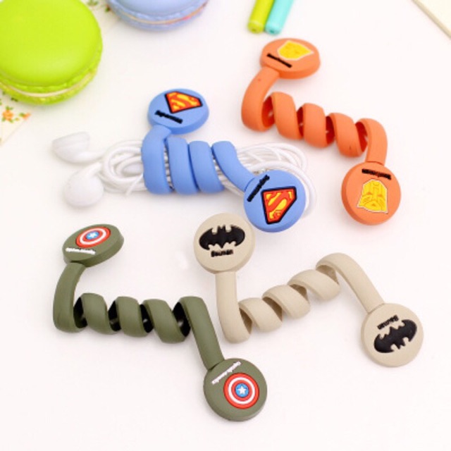 Jual Perapi Kabel Gulung/ Cable Winder Super Heroes | Shopee Indonesia