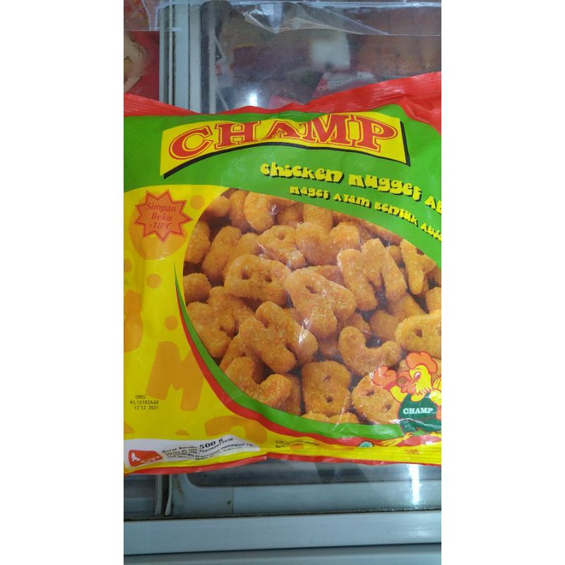 Jual Champ Chicken nugget ABC 500gr | Shopee Indonesia