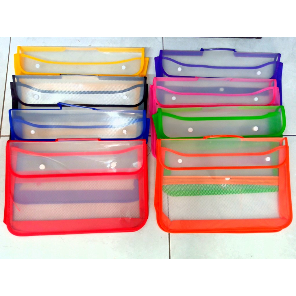 Jual MAP TAS JALA 2 KANCING / SCHOOL BAG / ZIPPER BAG. UK. FOLIO ...