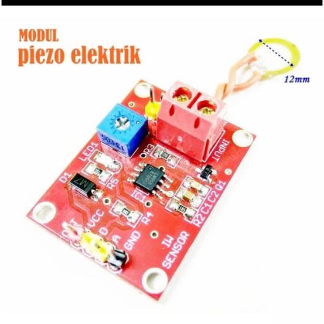 Jual piezoelektrik piezo elektrik sensor getar indo ware piezo modul module | Shopee Indonesia