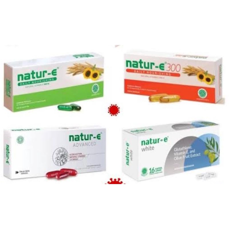 Jual Natur E 100 IU, 300 IU, Advance, White | Shopee Indonesia