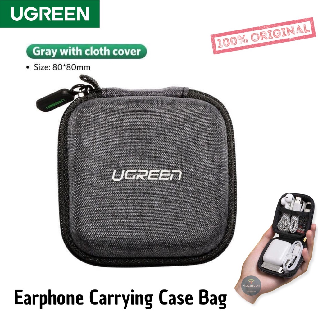 Jual Ugreen Case Bag Storage Earphone Pouch Sarung Headset Waterproof ...