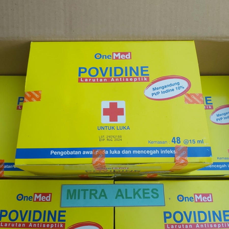 Jual Povidone iodine 15 ml. Povidon iodin 15ml. Popidone 15 ml / Obat ...