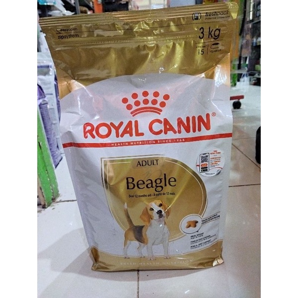 Jual ROYAL CANIN ADULT BEAGLE UK 3KG KEMASAN FRESHPACK | Shopee Indonesia