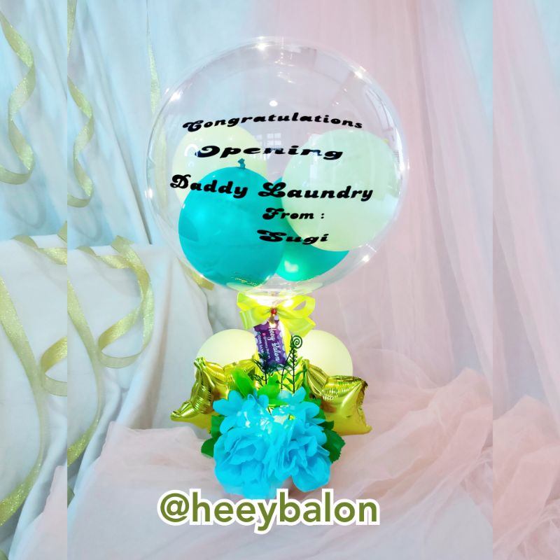 Jual Balon Box/Balon Coustom/Balon Ucapan/Buket Balon/Snack Balon/Buket ...