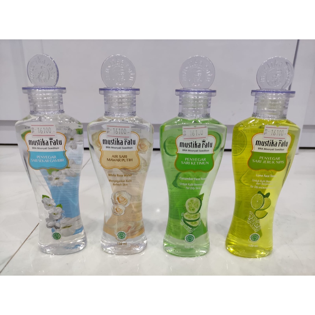 Jual Mustika Ratu Penyegar Sari Mawar Putih / Jeruk Nipis / Sekar ...