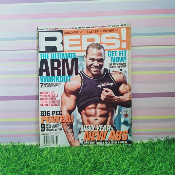 Jual Majalah Reps Magazine building your classic physique | Shopee ...