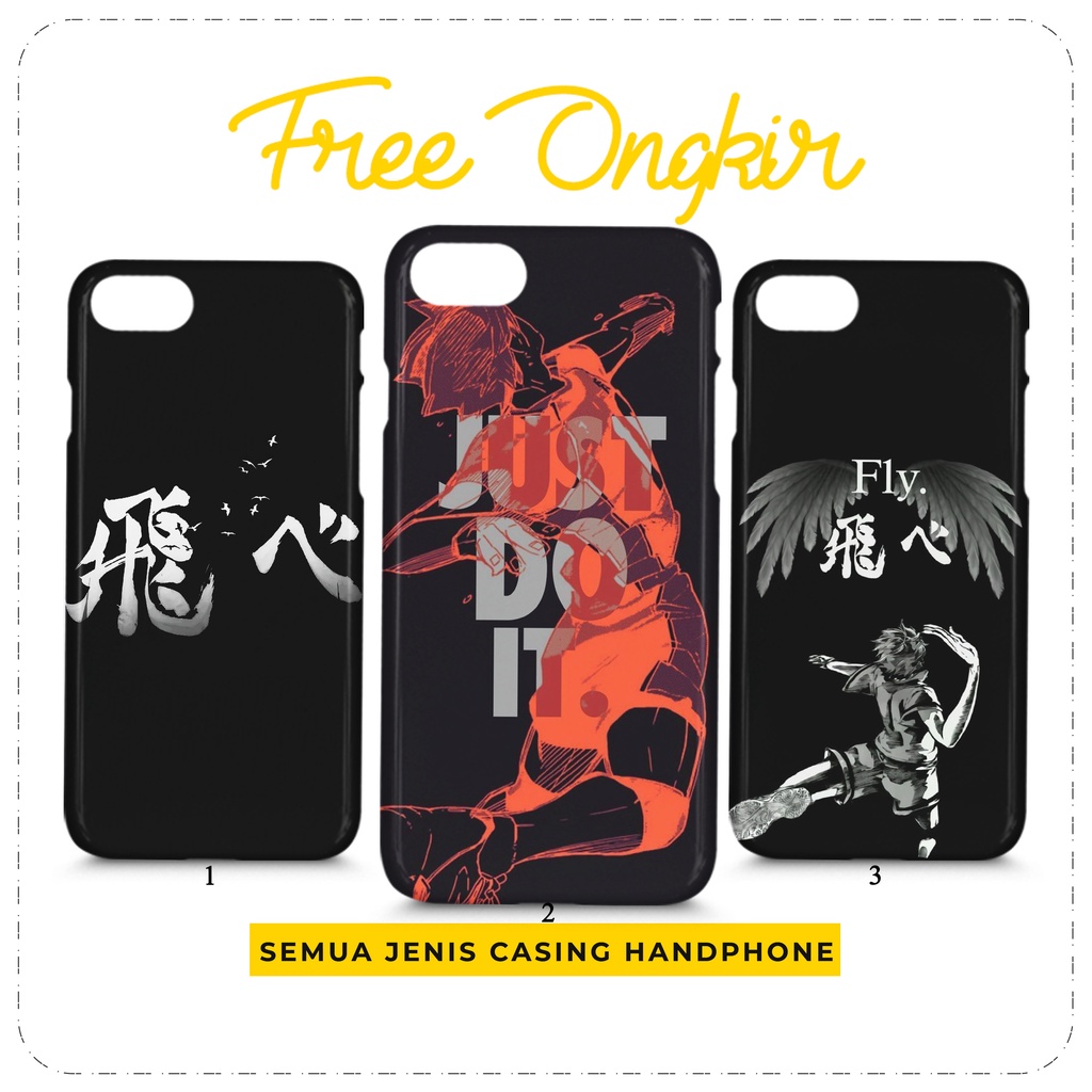 Jual Case Anime Haikyuu Casing HP Custom All type | Shopee Indonesia