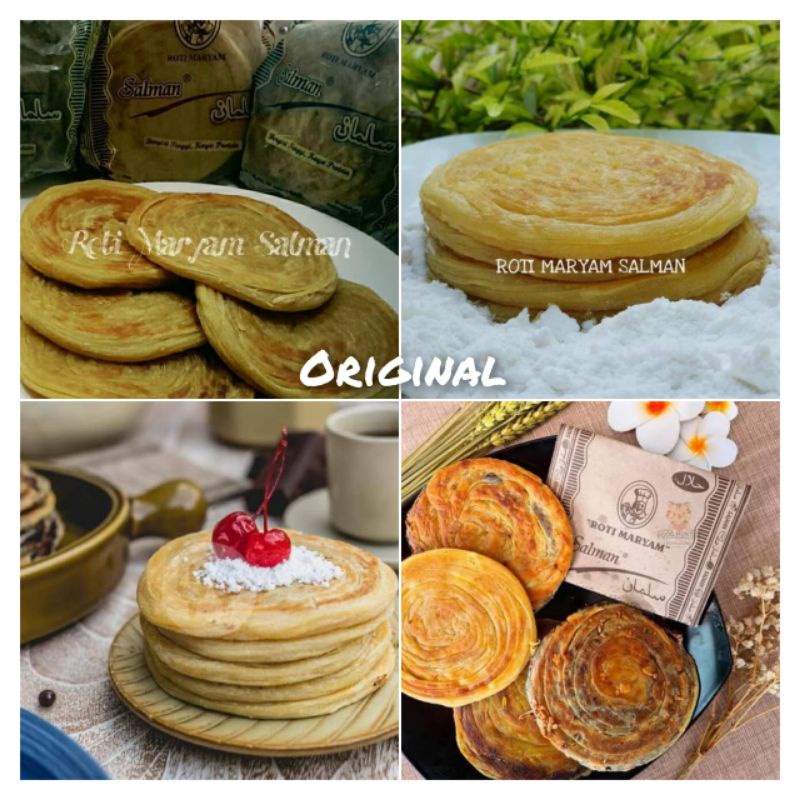 Jual Roti Maryam Salman Asli Rasa ORIGINAL 1 Pack isi 5 Roti Mariam ...