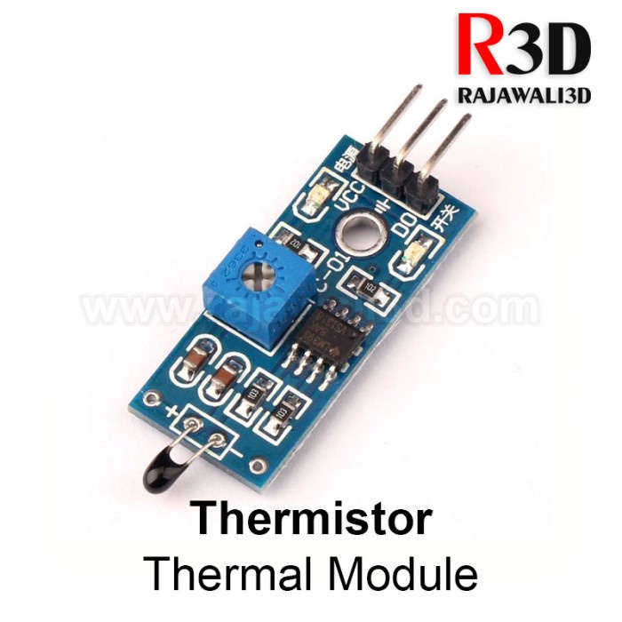 Jual NTC Thermistor Thermal Module Sensor Suhu 4 Pin | Shopee Indonesia