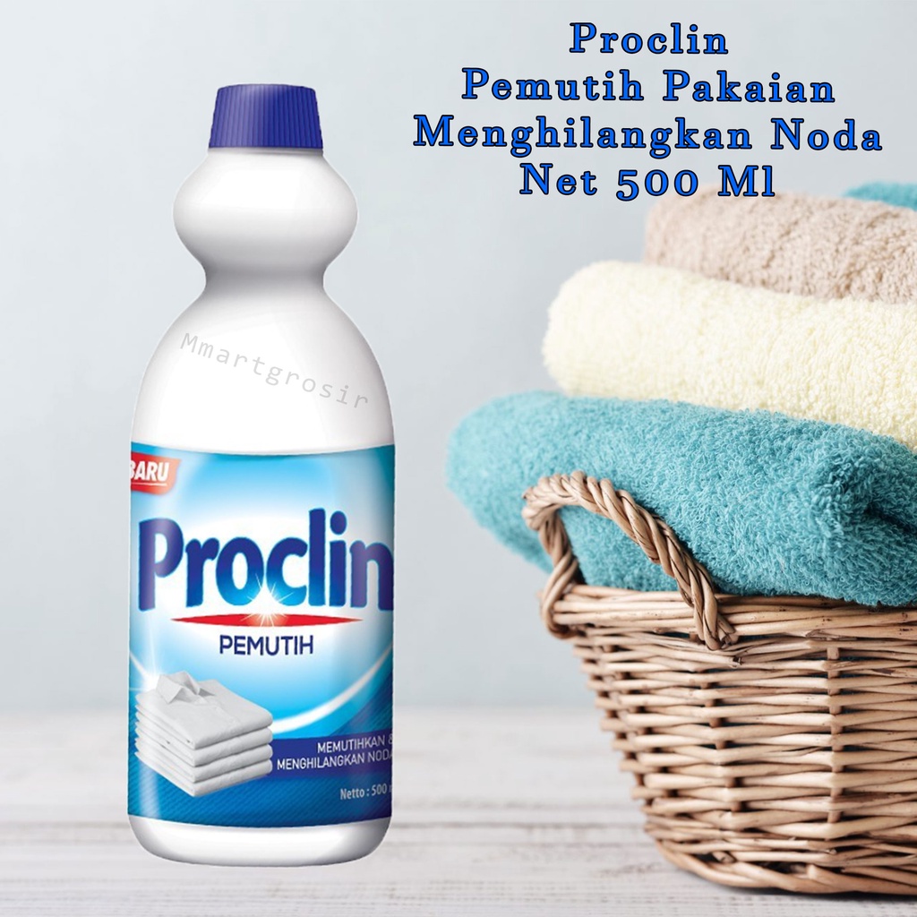 Jual PROCLIN PEMUTIH PAKAIN 500ML / DETERGENT | Shopee Indonesia