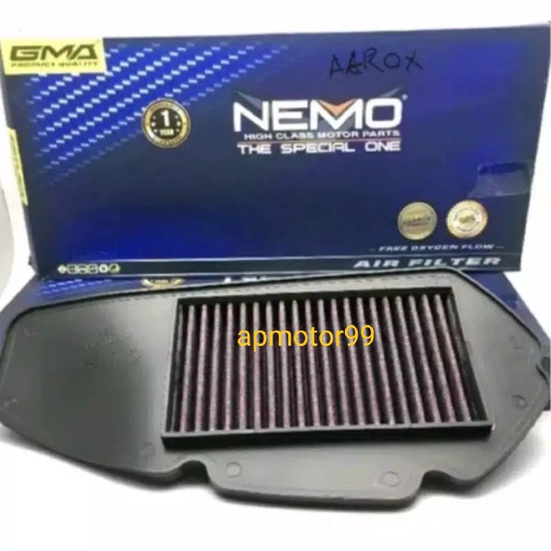 Jual FILTER UDARA NEMO AEROX STAINLESS | Shopee Indonesia