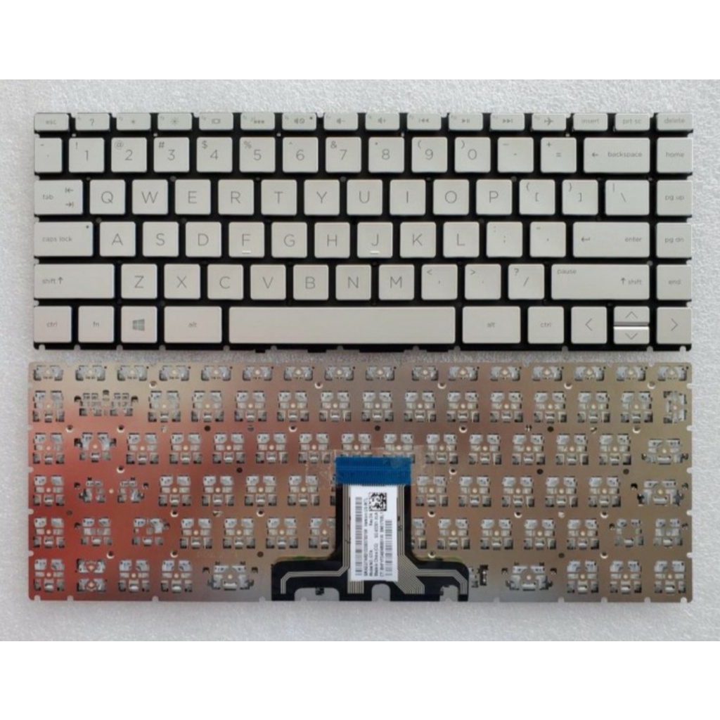 Jual Keyboard HP Pavilion 14-CF 14S-CF 14S-DK 14-DF 14-DK 14-DG SILVER ...