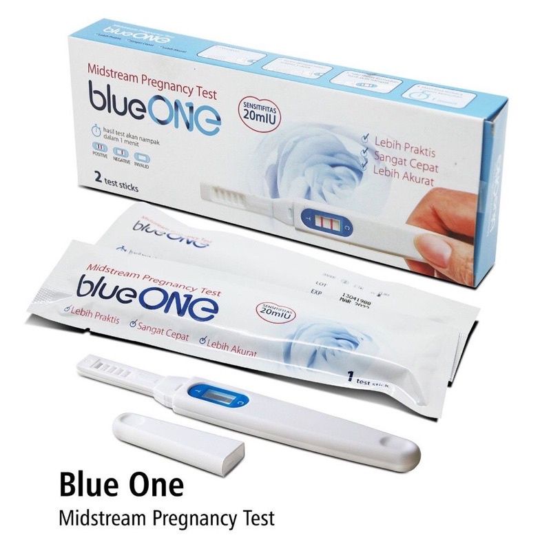 Jual Alat cek kehamilan digital Blueone Test pack pregnancy Onemed ...