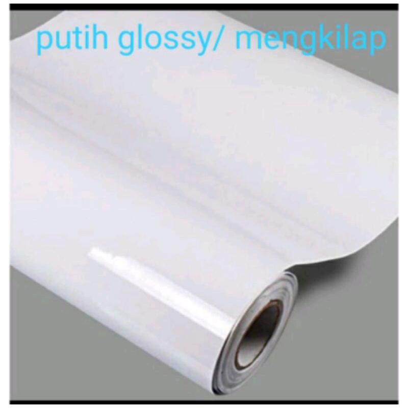 Jual scotlite motor skotlet putih glossy maxdecal | Shopee Indonesia