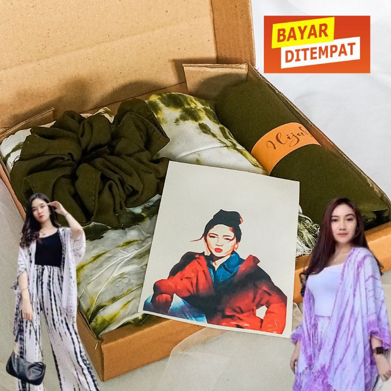 Jual HAMPERS CARDIGAN SETELAN ADEM AKAR BALI/ULANG TAHUN/GRADUATION ...