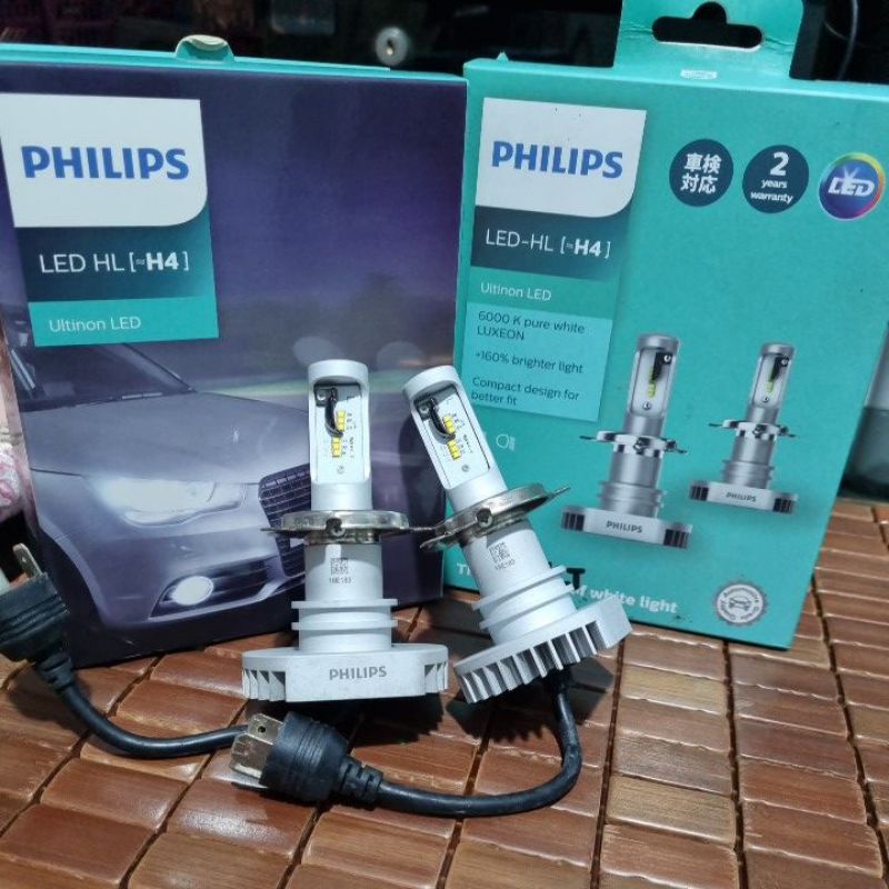 Jual lampu philips LED H4 Ultinon LED | Shopee Indonesia