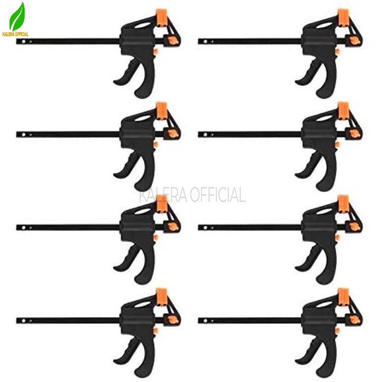 Jual Speed Squeeze Ratcheting Clamp Penjepit Kayu 4 Inch Bar Clamps for ...