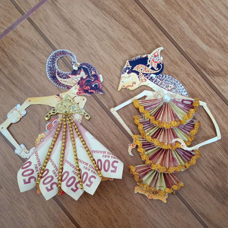 Jual Wayang Aksesoris Bahan Mahar Bima Arimbi Rama Shinta Pop Up Timbul ...