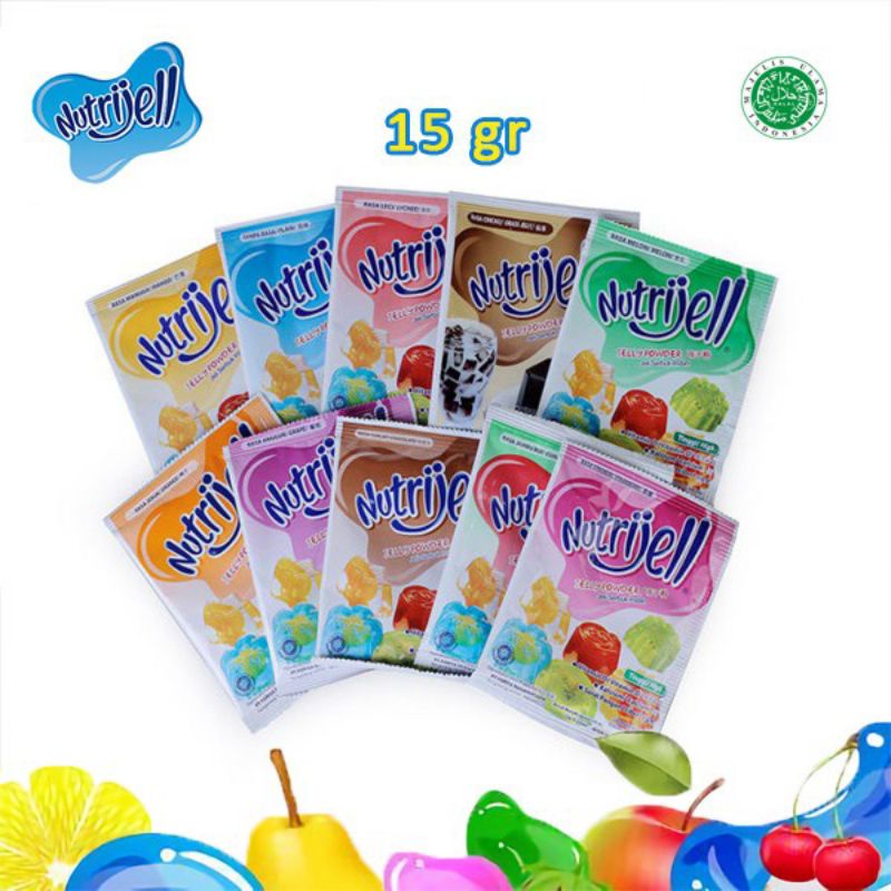 Jual Nutrijell All Variant Rasa Lengkap 15g per sachet) | Shopee Indonesia
