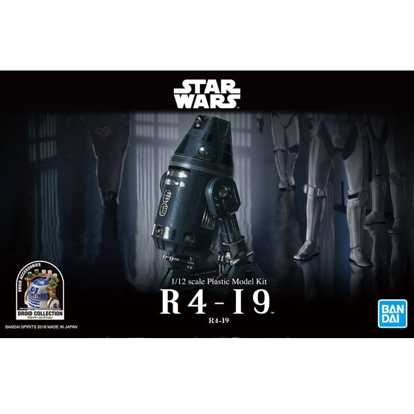 Jual MAINAN & HOBI MODEL KIT DR05 BANDAI PLAMO STAR WARS 1/12 R4-I9 ...