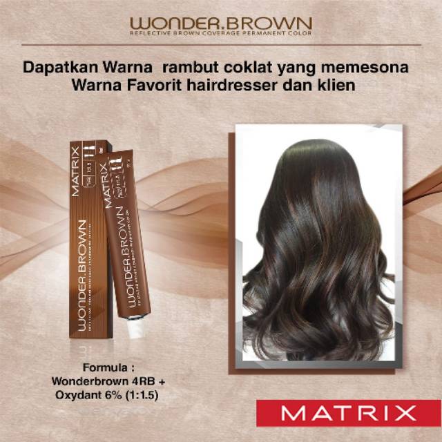 Jual Matrix Wonder Brown 90ml | Shopee Indonesia