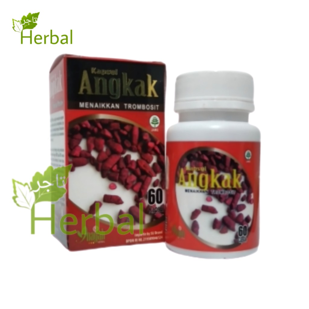 Jual Kapsul ANGKAK INAYAH 60kpsl (Menaikan Tromosit) | Shopee Indonesia