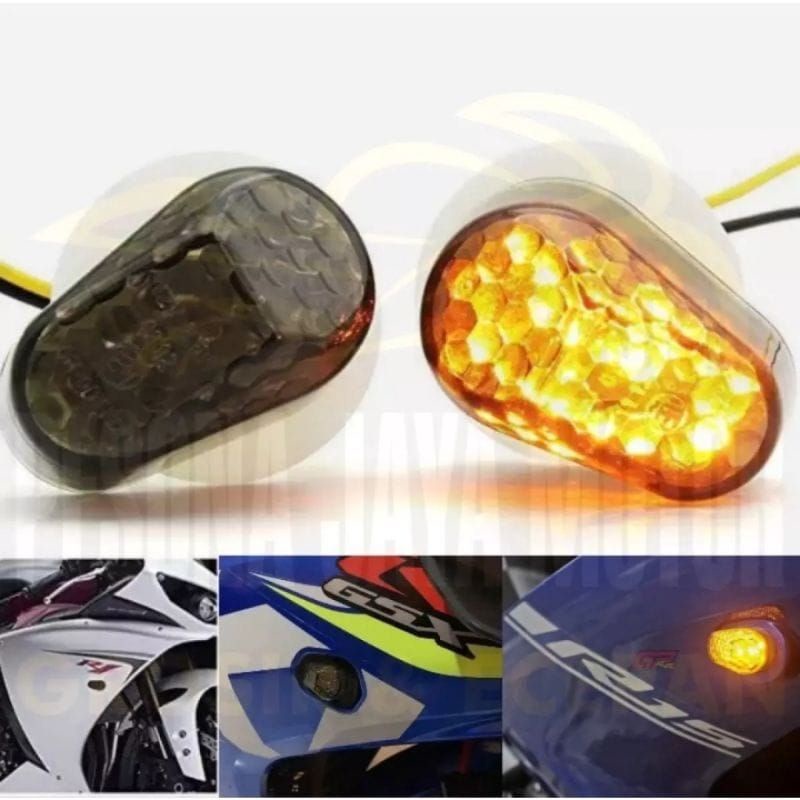 Jual SEIN TEMPEL MINI OVAL D 90 FAIRING MODEL GMA NINJA CBR GSX DLL | Shopee Indonesia