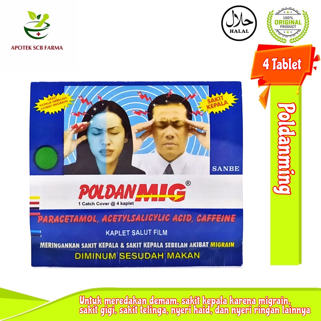 Jual Poldanmig / Poldan Mig Obat Sakit Kepala | Shopee Indonesia