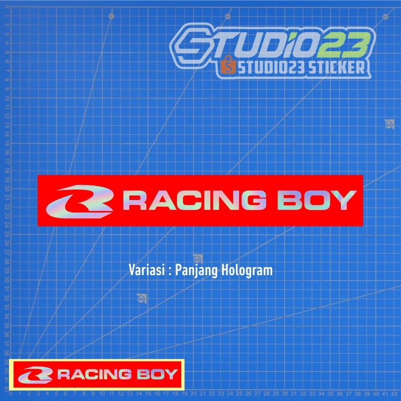 Jual Stiker Racing Boy RCB Cutting Sticker Racing Boy | Shopee Indonesia